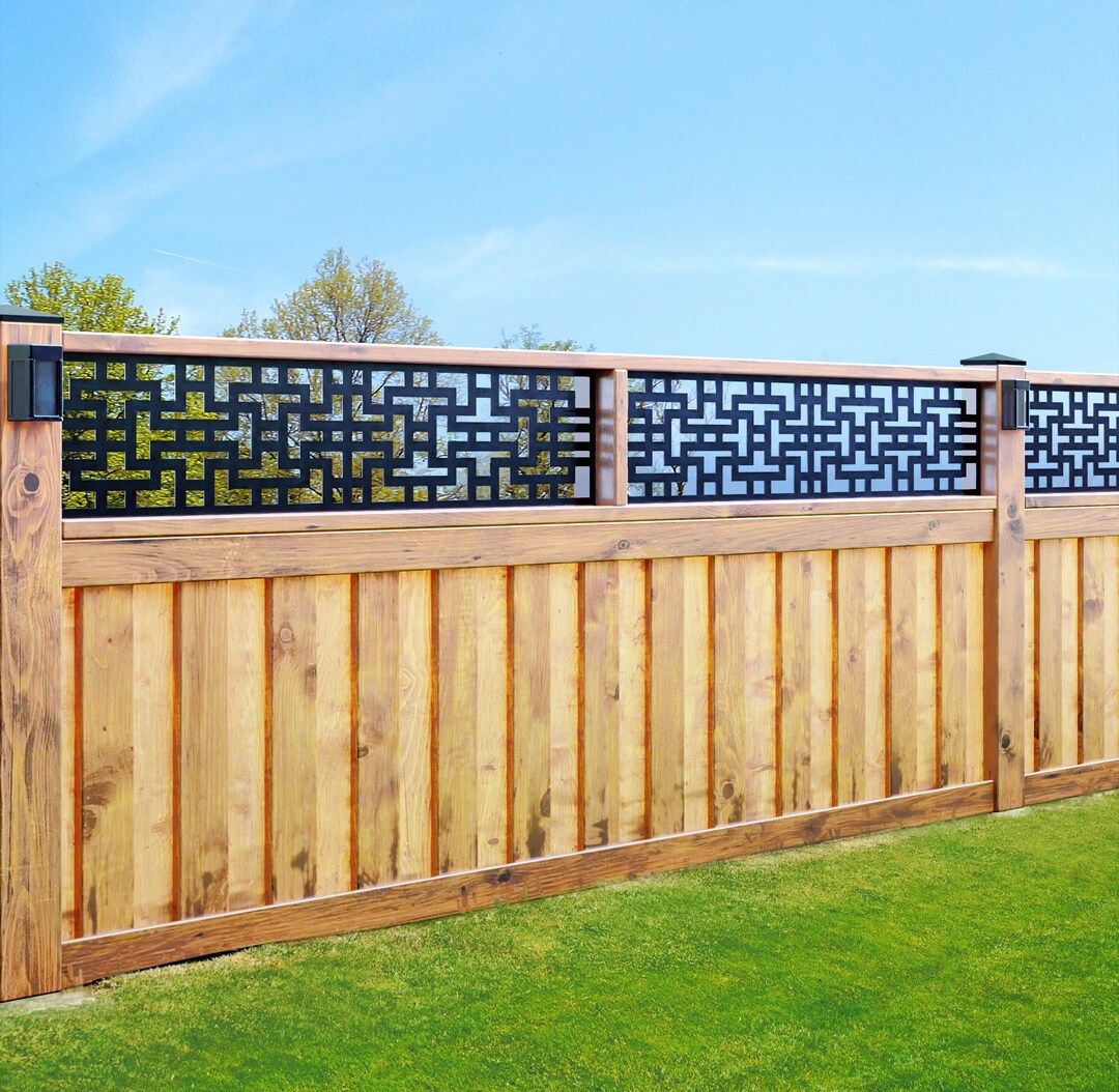 Aluminum Decor Fence Panel, Balcony Insert, Privacy Screen Staircase ...
