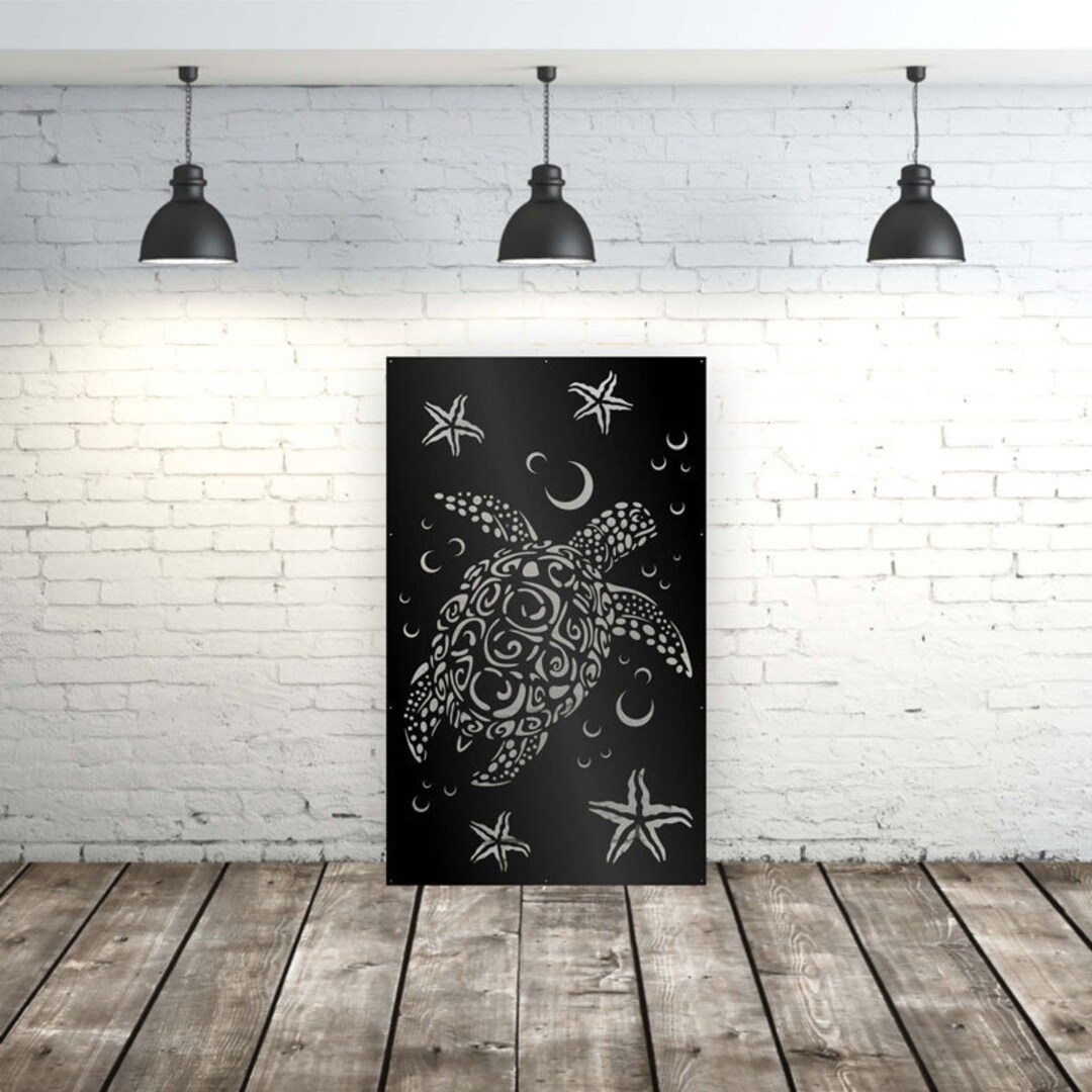 Turtle Screen or Panel Metal Privacy Screen Screen Aluminum - Etsy