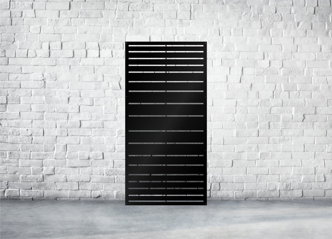 Steel Privacy Screen, Privacy Screen Indoor, Metal Screen Panel, Metal ...