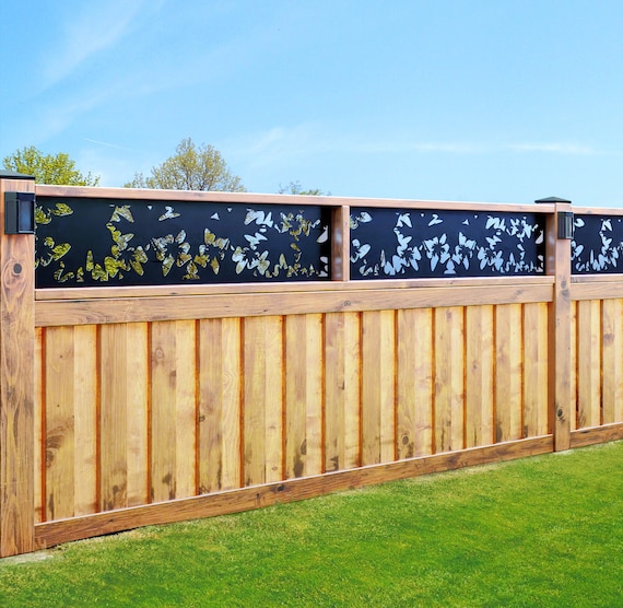Aluminum Privacy Fence Inserts 6 Ft Composite & Metal Privacy Fence