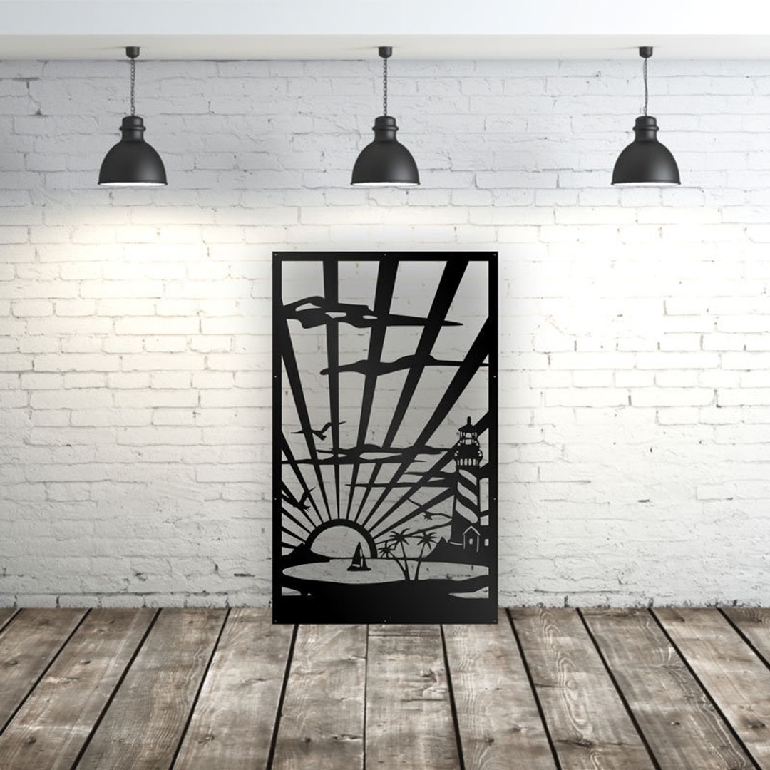 Aluminum Decor Panel Sunset Railing Metal Fence Panel Metal Privacy ...