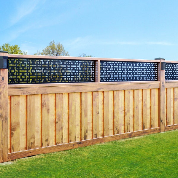 Fence Topper Panel - Etsy