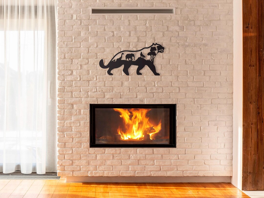 Animal Metal Wall Art Wall Decor Metal Wall Sign for Home or Cabin ...