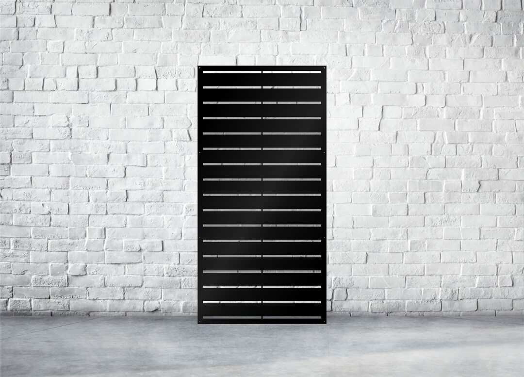 Galvanized Steel, Steel Privacy Screen, Privacy Screen Indoor, Metal ...