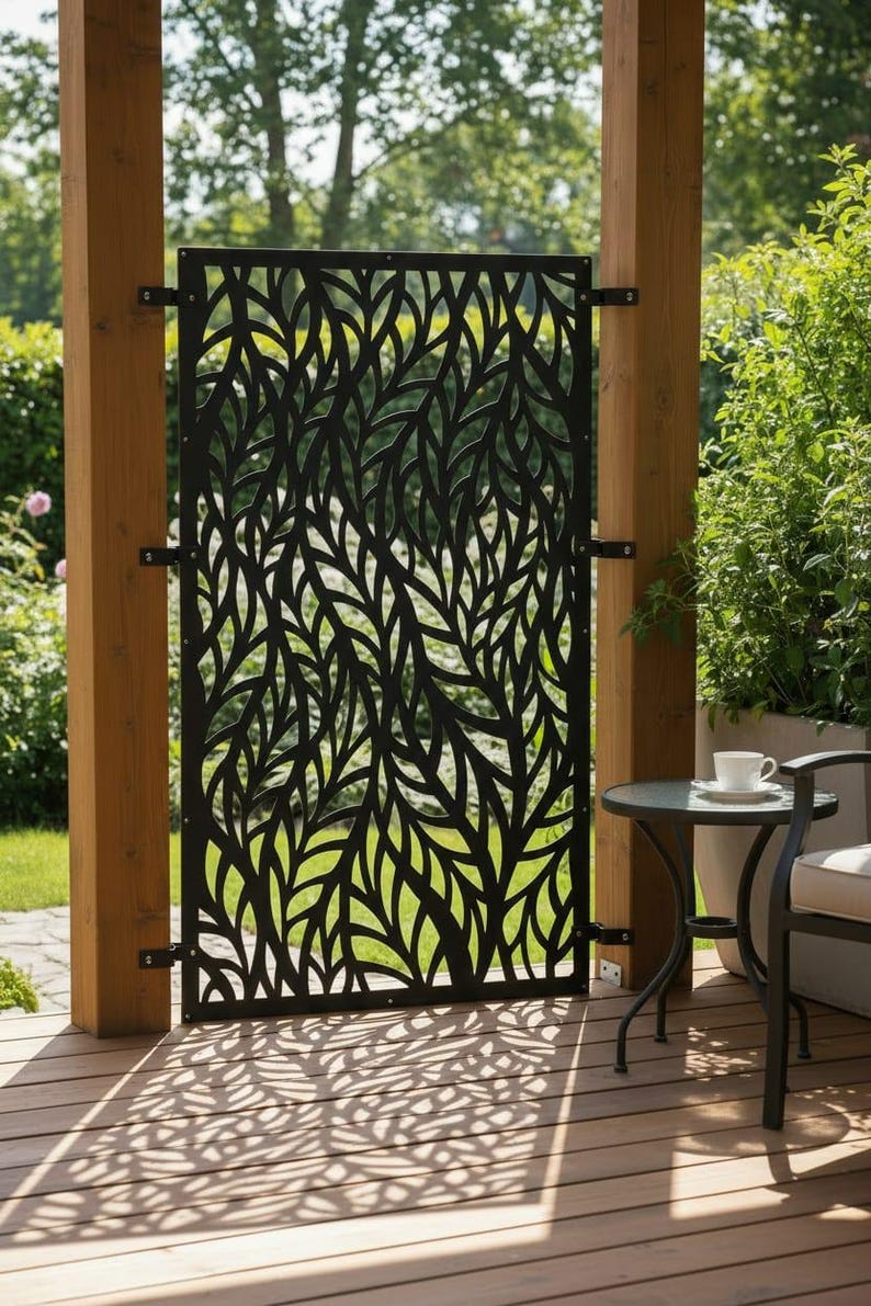 Aluminum Decorative Panels, Metal Privacy Screen, Fence Panel, Fence ...