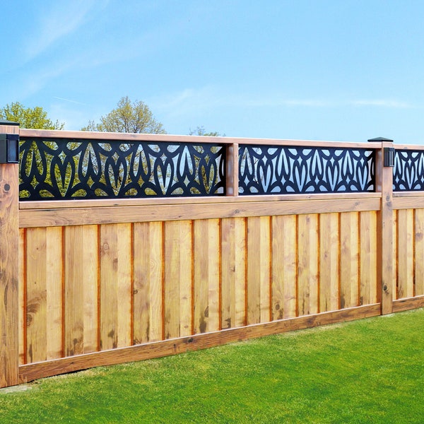 Fence Topper Panel - Etsy