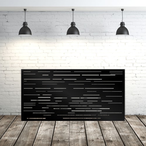 Large Rustic Metal Wall Decor Sun Panel Outdoor Garden Fence - Etsy