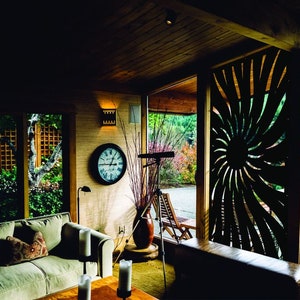 Aluminum Decor Panel Fence Sun Custom Panels / Room Divider / Sun ...