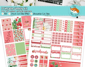 Printable Weekly Planner Kit | Erin Condren, Happy Planner, Plum Paper ...