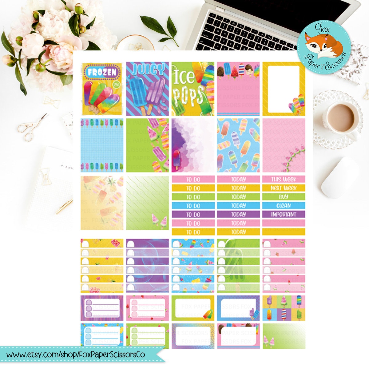 Printable Weekly Planner Kit | Erin Condren, Happy Planner, Plum Paper ...