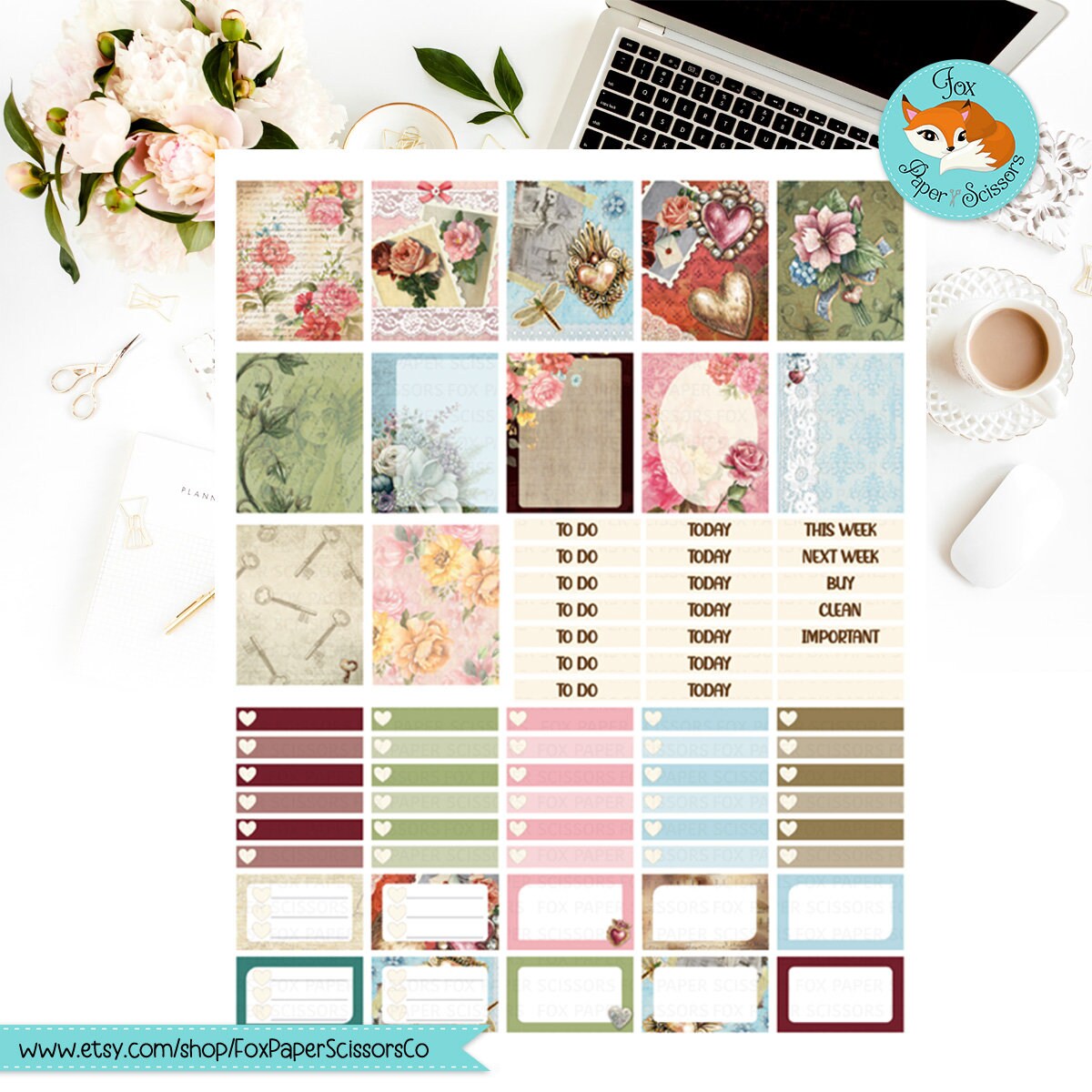 Printable Weekly Planner Kit | Erin Condren, Happy Planner, Plum Paper ...