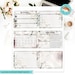 Happy Planner Printable Monthly Dashboard | Winter Rose | HP Classic ...