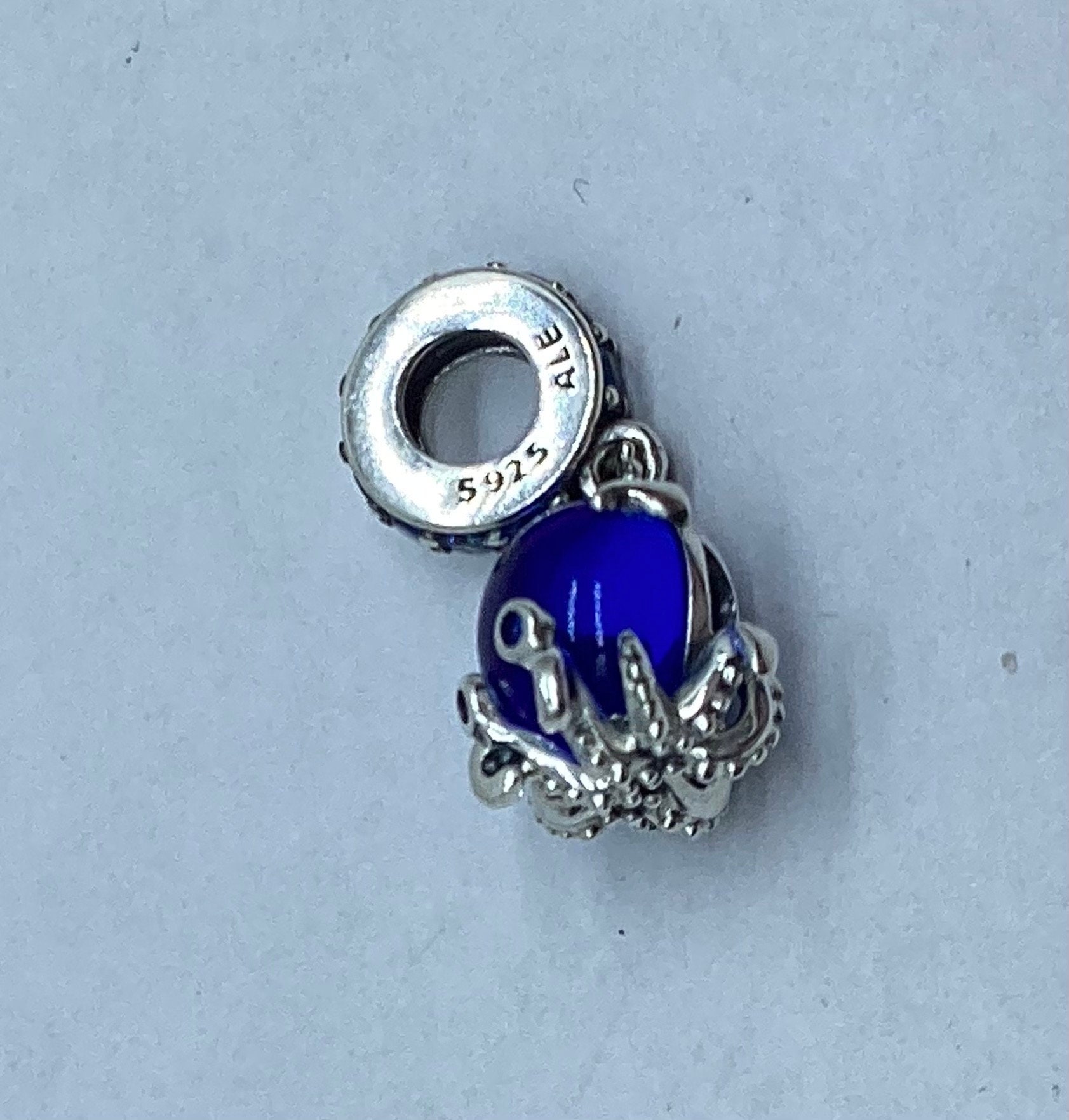 Pandora, cute Octopus Blue Murano Glass Dangle Charm S925ALE 791694C01 ...