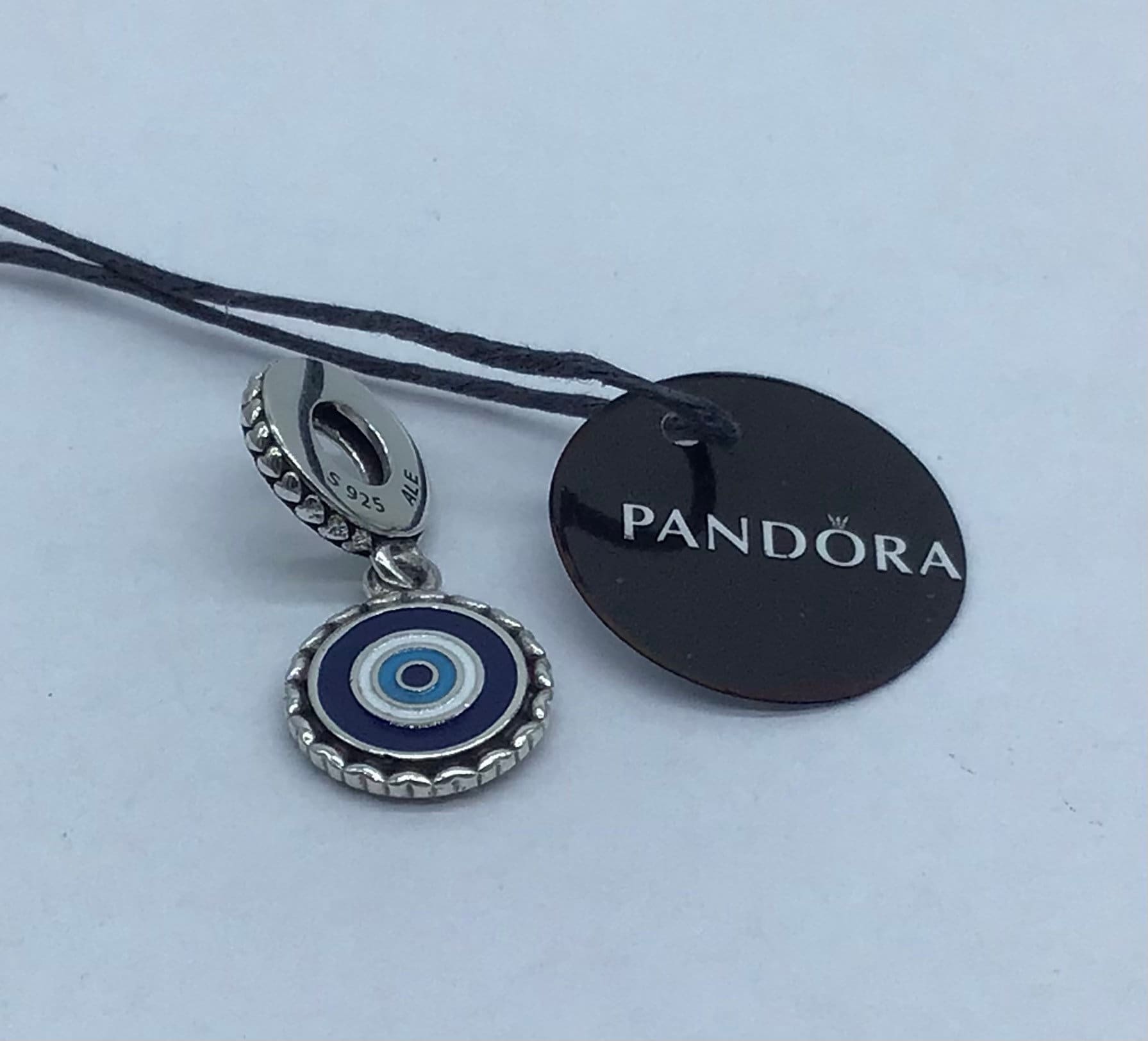 Pandora, Evil Eye Protection & Good Luck Dangle Pendant Charm S925ALE ...