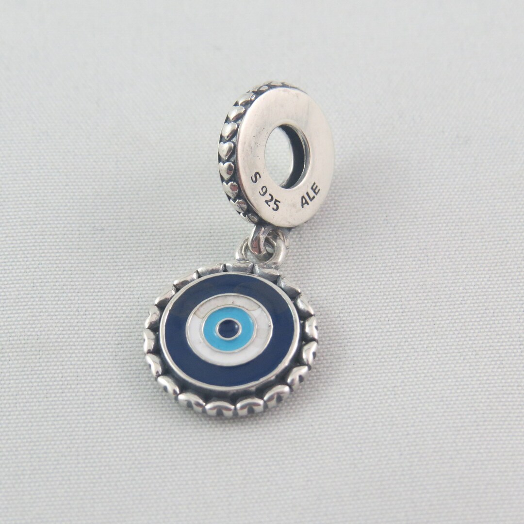 Pandora, Evil Eye Protection & Good Luck Dangle Pendant Charm S925ALE ...
