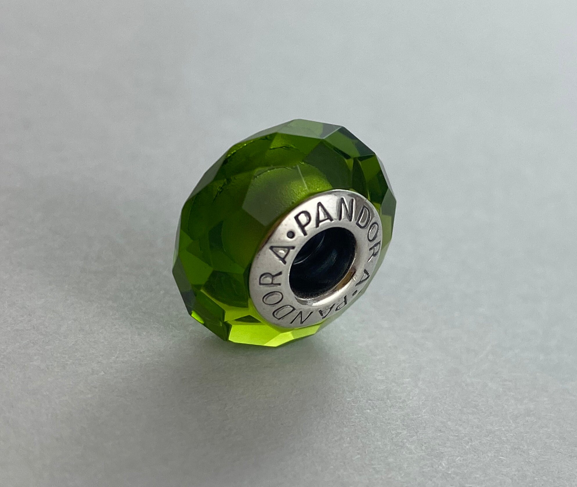 Pandora Olive Green Charm Fascinating Charm Murano Glass Bead - Etsy