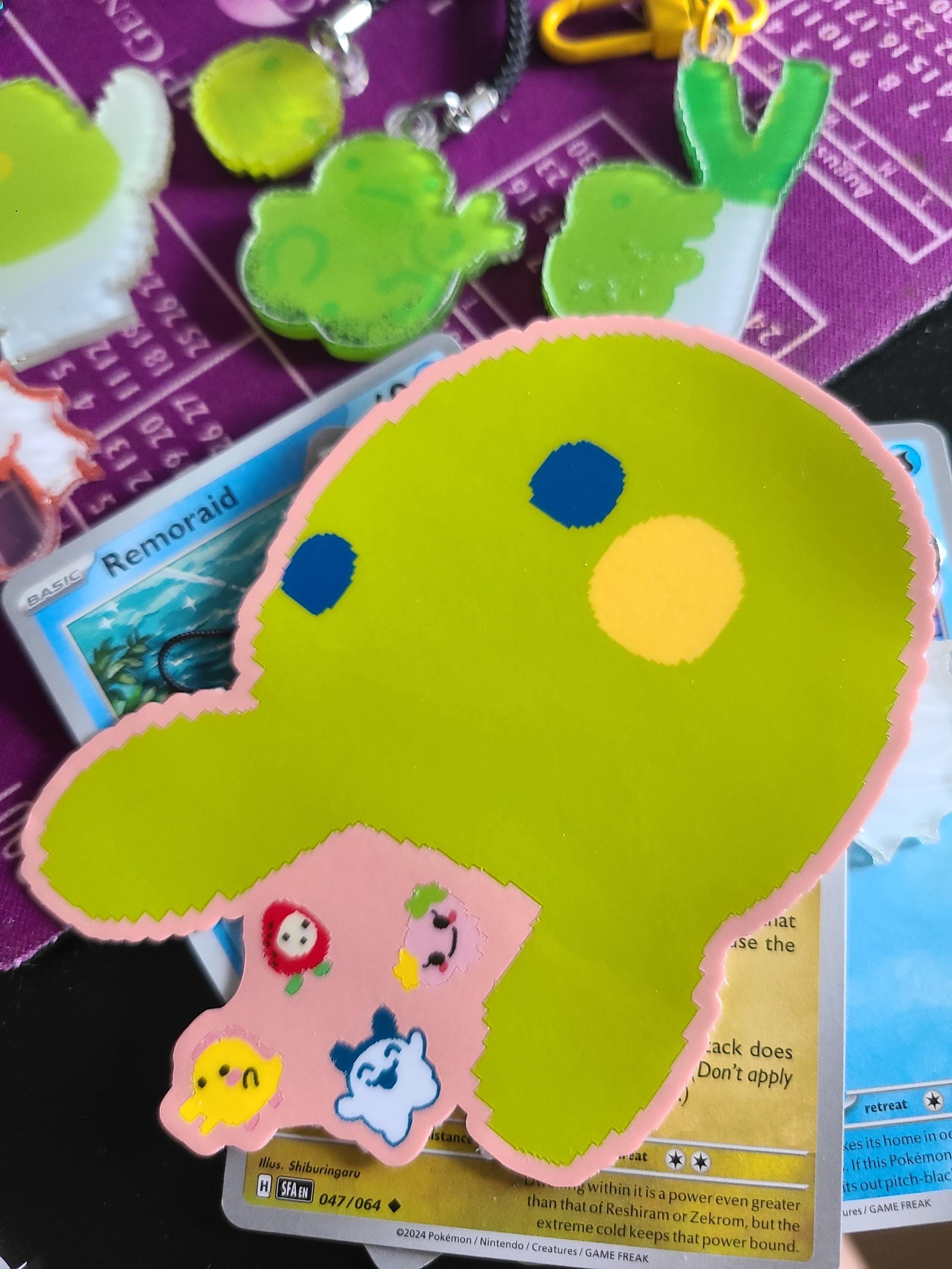 TAMAGOTCHI STICKERS: Kuchipatchi, Ichigotchi Pixel Die-cut Stickers, 1 ...