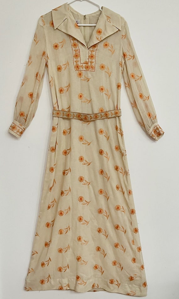 60s boho maxi dress - Gem
