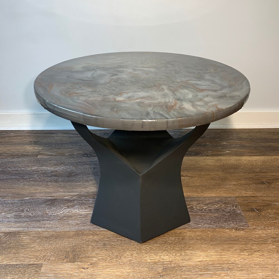 Epoxy Coffee/side Table - Moon Series - Egyptian Moon - Granite Marble ...