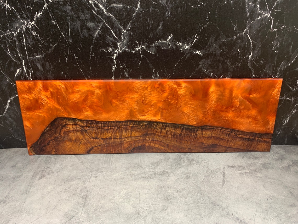 Live Edge Koa hawaiian Acacia XL Charcuterie Board/wall Art - Etsy