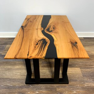 Cherry Live Edge River Coffee Table – Luxury Lodge – Hardwood Slabs ...