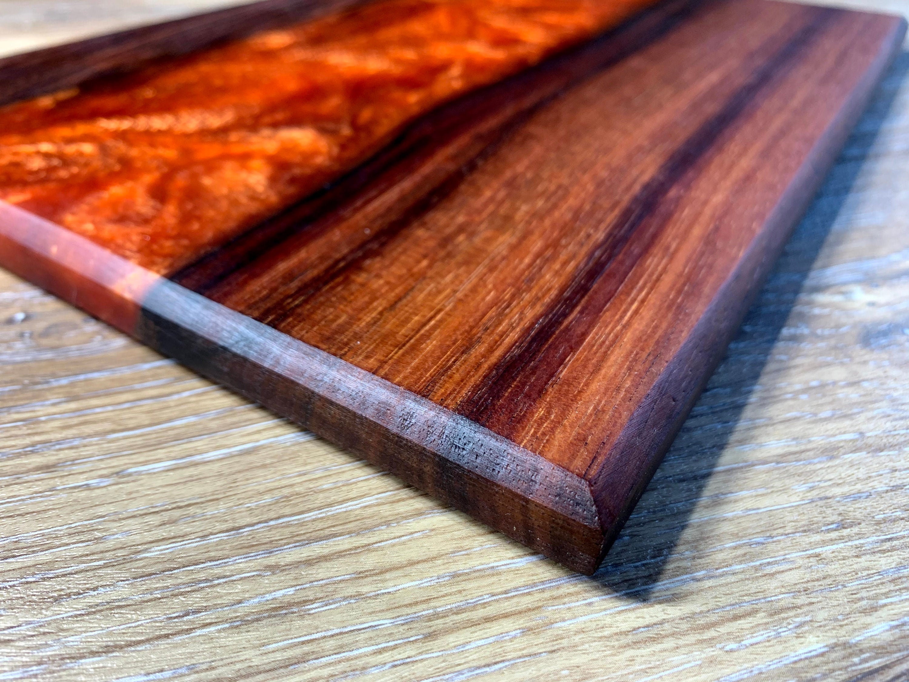 Hawaiian Acacia Charcuterie BoardWall Art with Lava Epoxy \u2013 ...