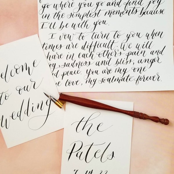 Calligraphy Print - Etsy