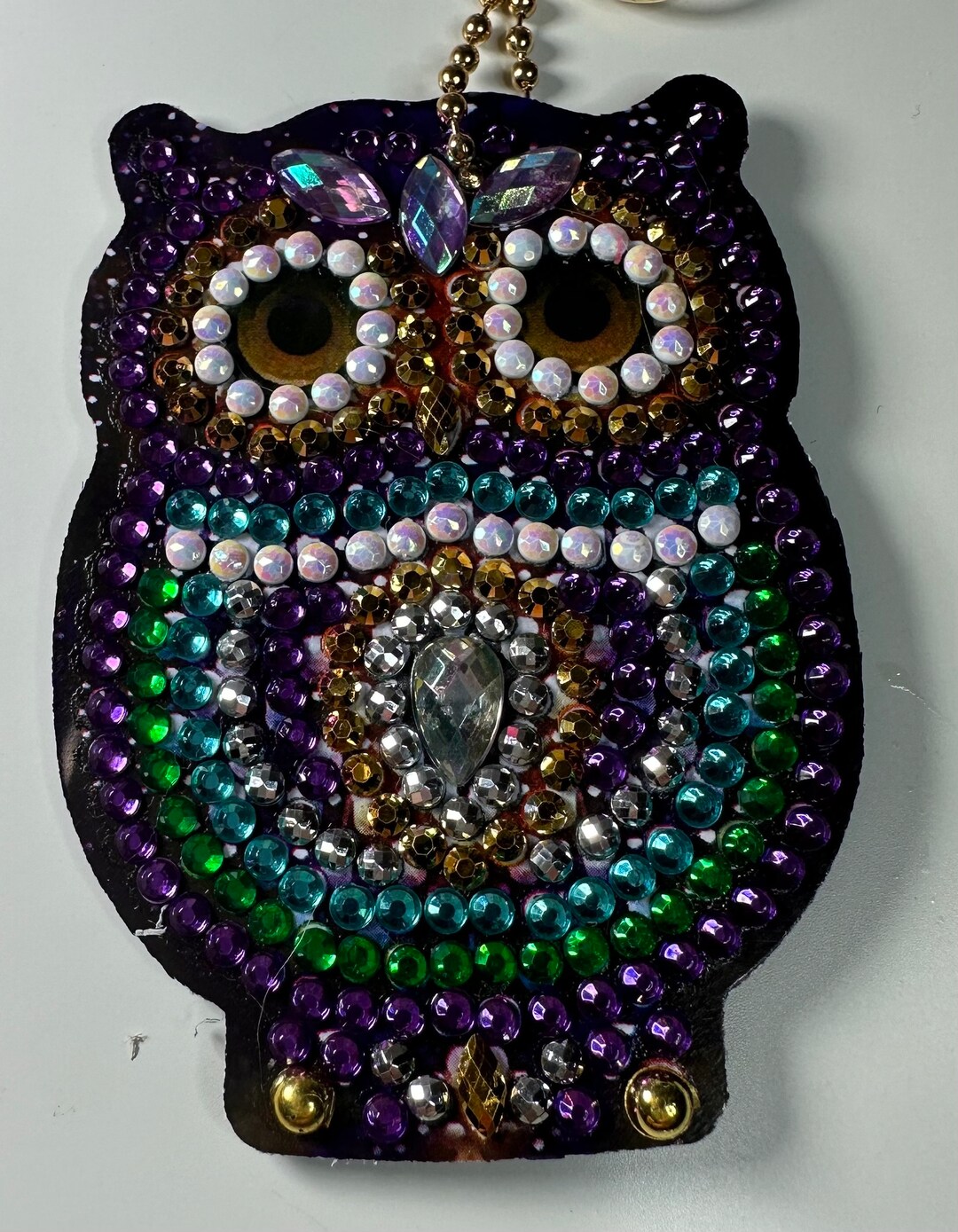 Diamond Art Keychain - Etsy