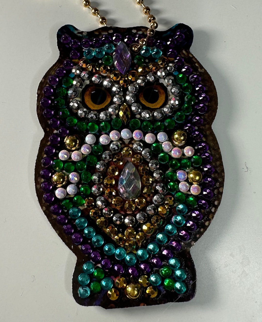 Diamond Art Keychain - Etsy