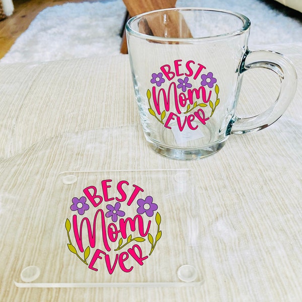 Mug and Coaster Set - Etsy UK