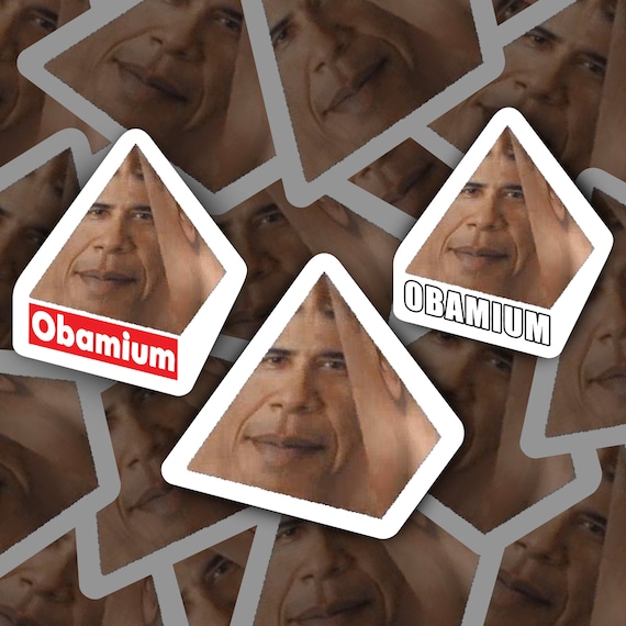 Obamium Meme Sticker | Etsy
