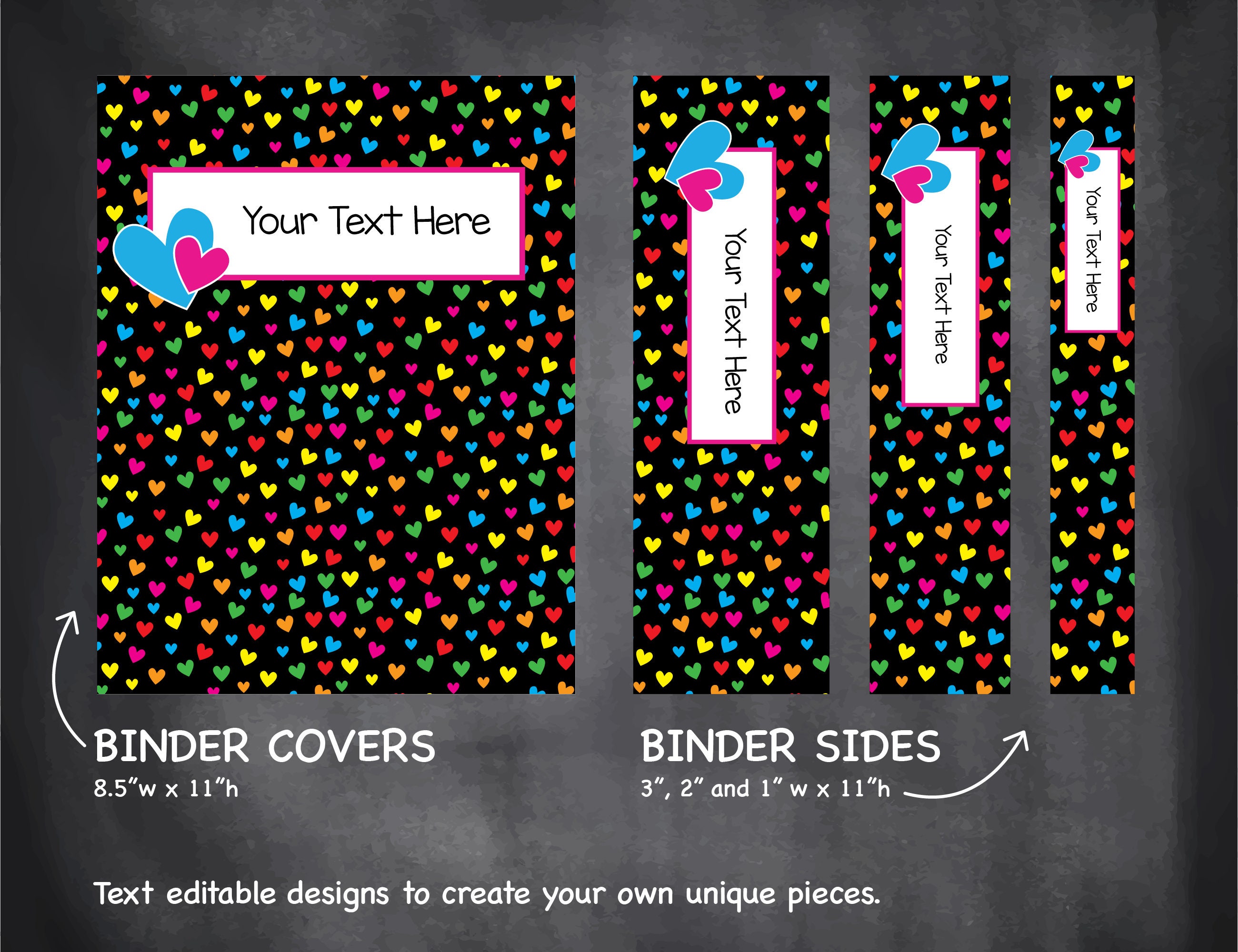 Bright Hearts Classroom Theme Teacher Decor Home School - Etsy New Zealand