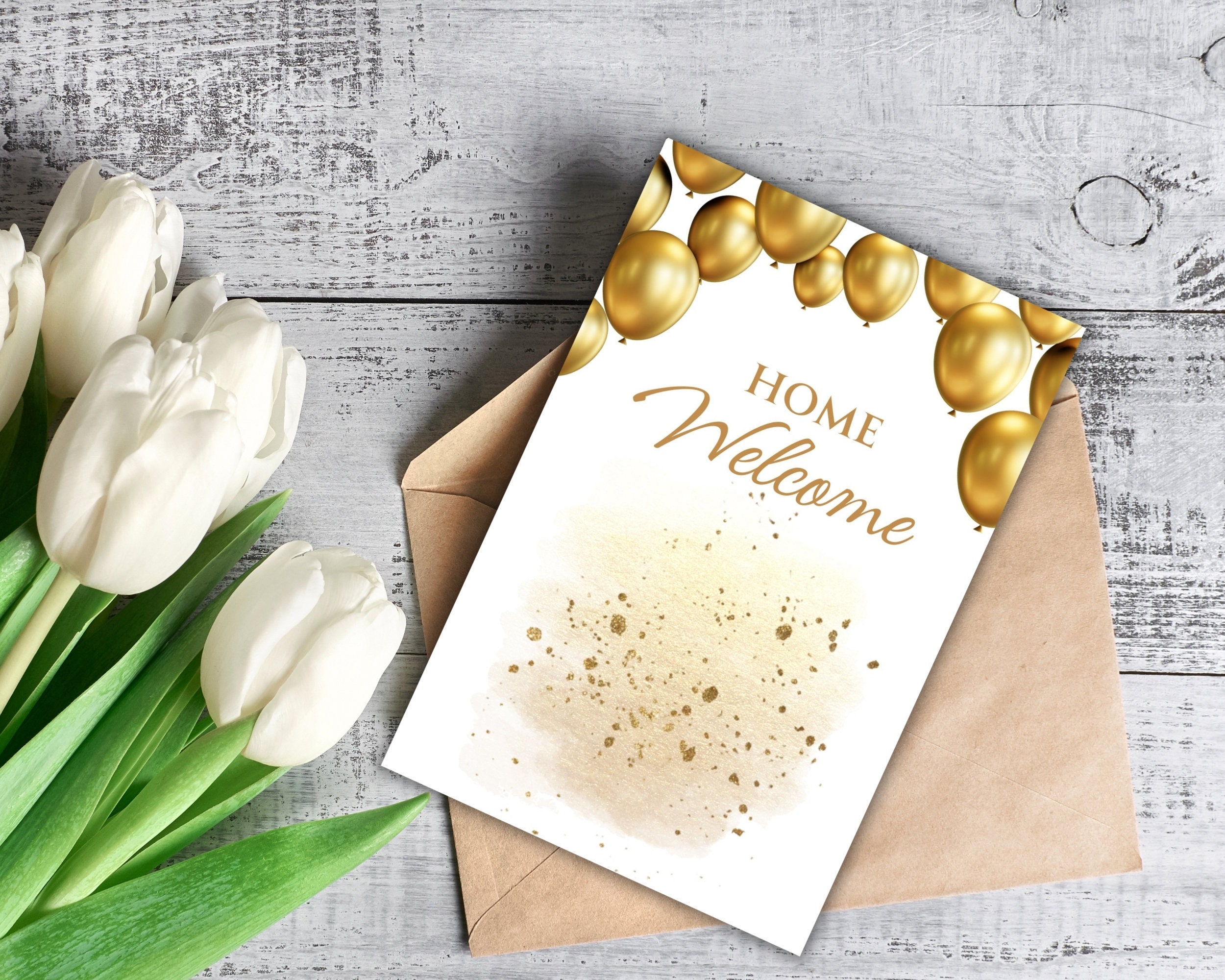 Printable 4"x6" Greeting Card | Welcome Home Card | College Student ...
