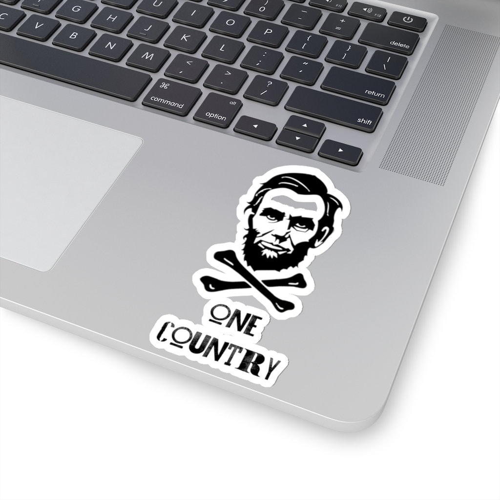 One Country One Destiny Lincoln Crossbones Sticker Multiple Sizes ...