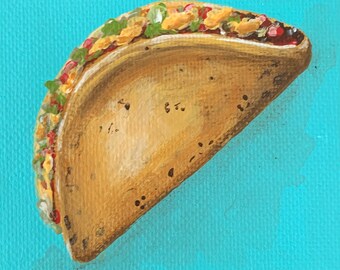 Taco Painting - Etsy