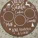 Santa & Reindeer- Night Before Christmas Cookie Tray - Etsy