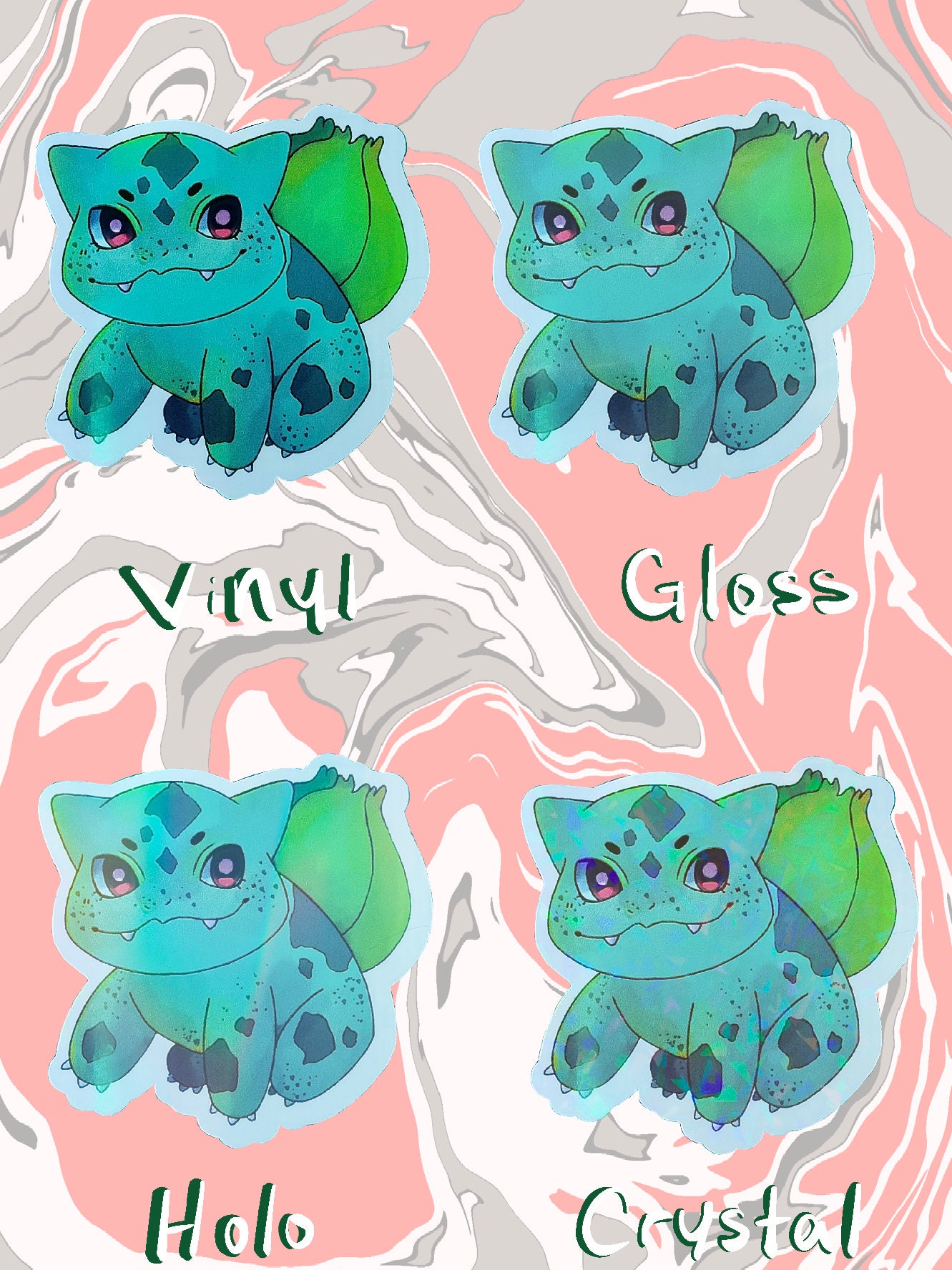 Pokemon Vinyl Waterproof Stickers Kanto Johto Hoenn - Etsy