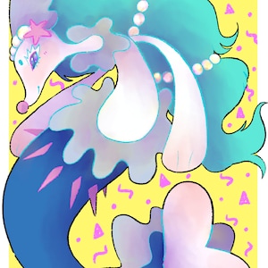 Primarina Art Print - Etsy
