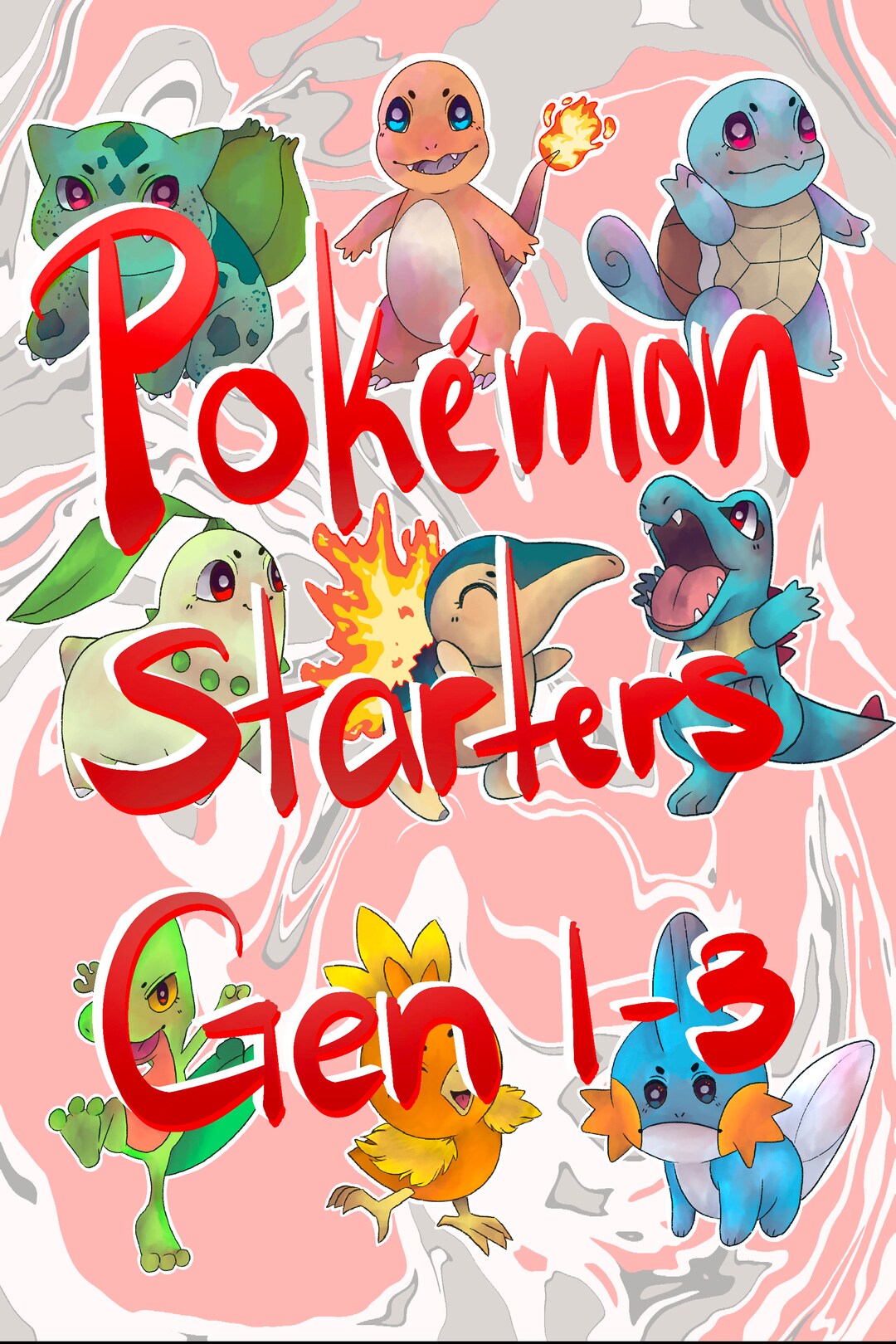 Pokemon Vinyl Waterproof Stickers Kanto Johto Hoenn - Etsy