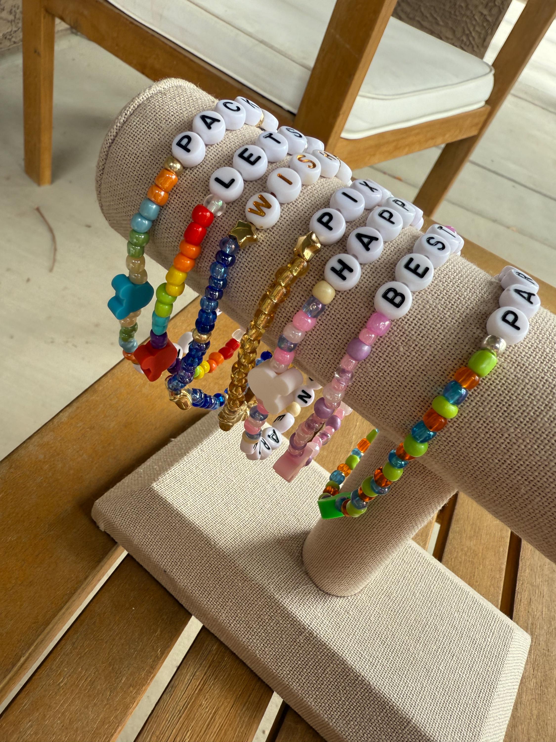 Pick Your Disney Phrases Friendship Style Beaded Bracelet Inspired by ...