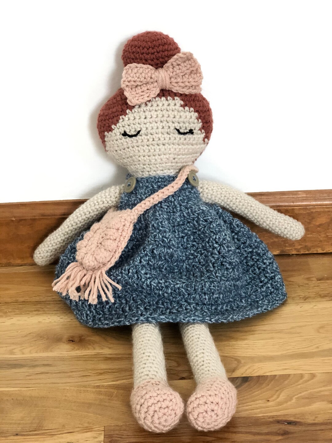 Clara Heirloom Rag Doll, Handmade Baby Doll, Rag Doll, Keepsake Doll ...