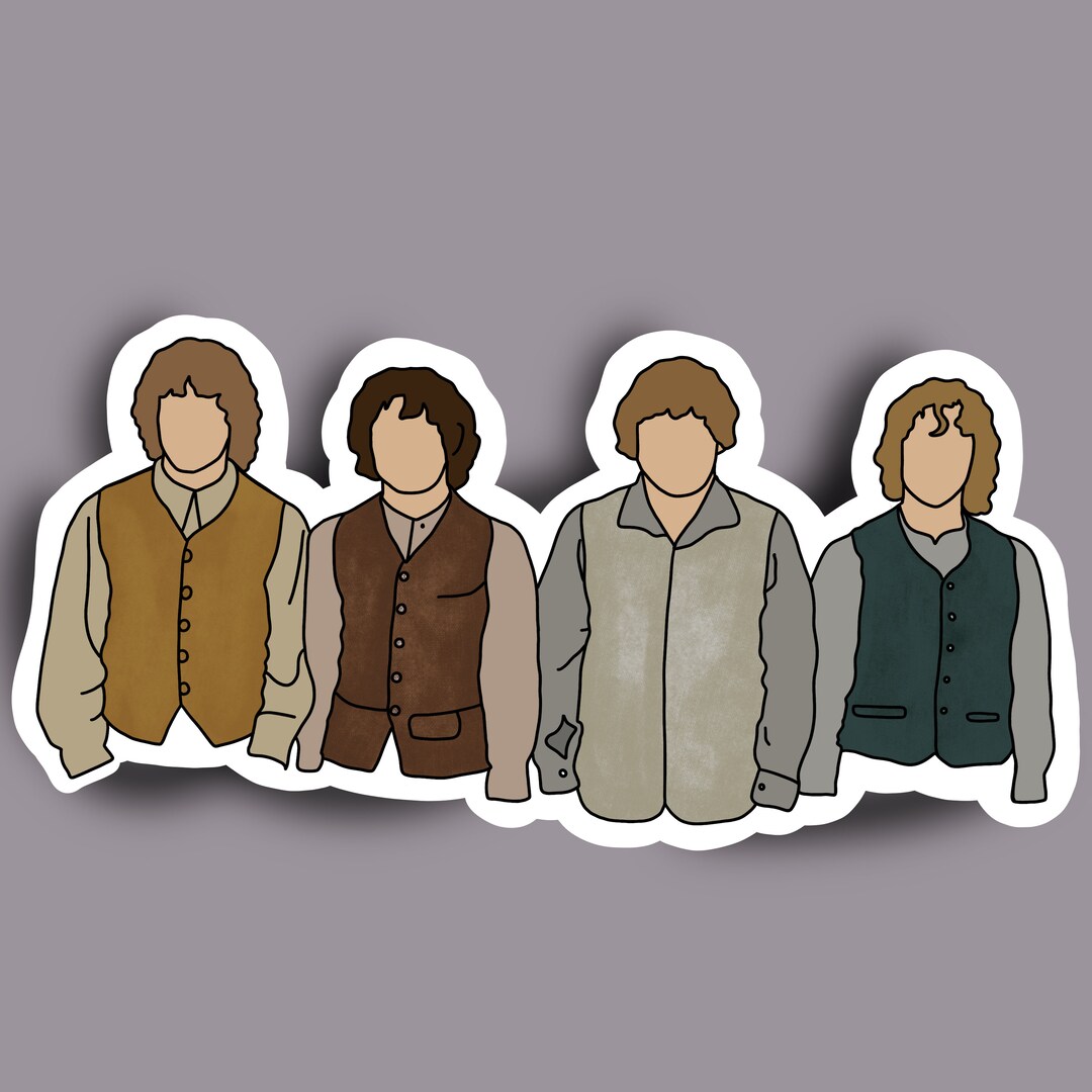 Hobbit Sticker II Lord of the Rings Ll Water Resistant Sticker II ...