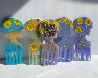 Hair Picks - Etsy