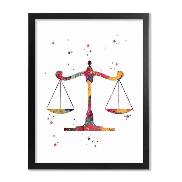 Justice Scales Print - Etsy