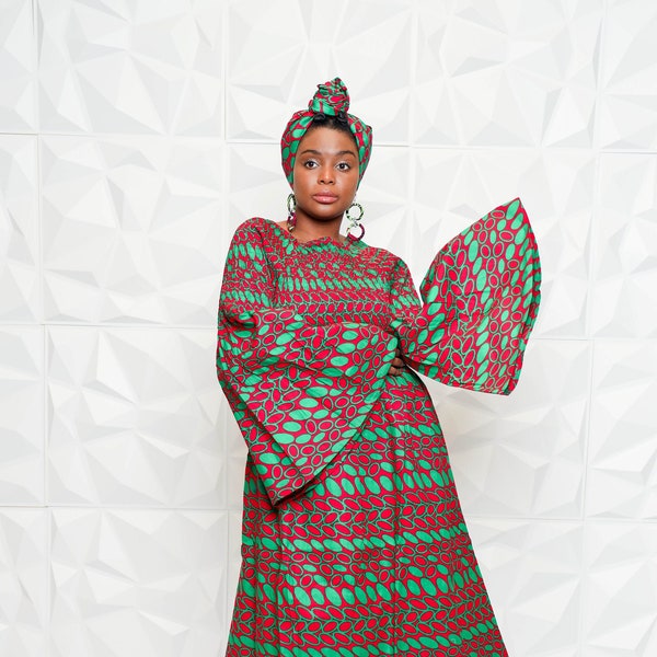 Pink African Dress - Etsy