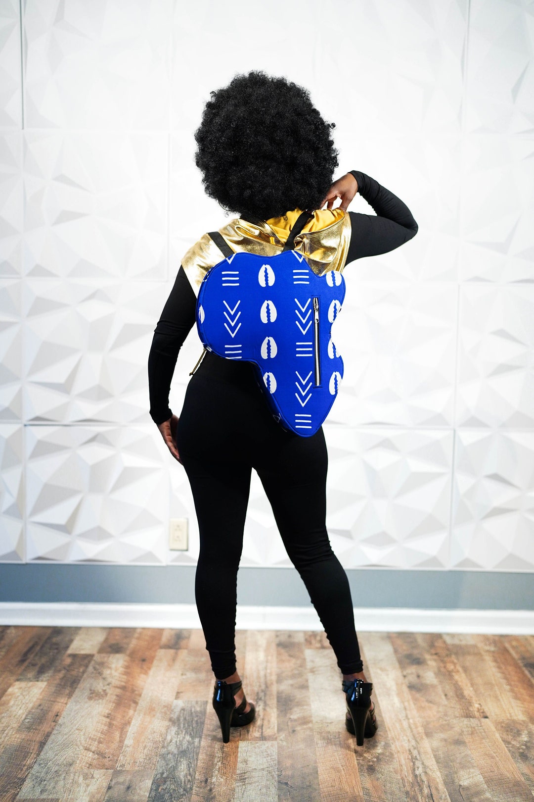 Map of Africa Backpack / Book Bag in the Shape of Africa / Handmade ...