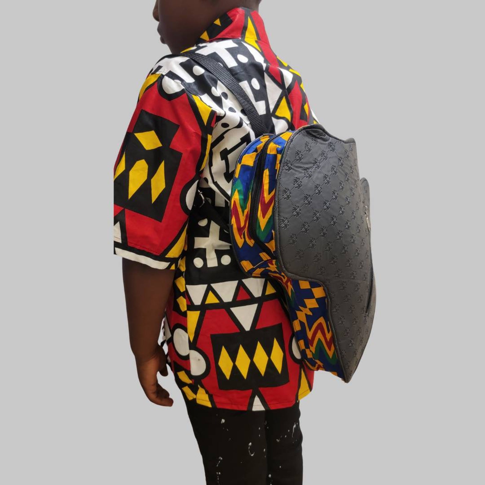 Map of Africa Backpack / Book Bag in the Shape of Africa / | Etsy