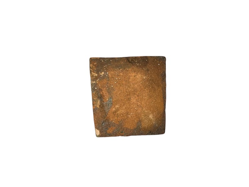 Tudor Period Green Glazed Clay Tile Depicting Rampant Wild Cats, 16th ...