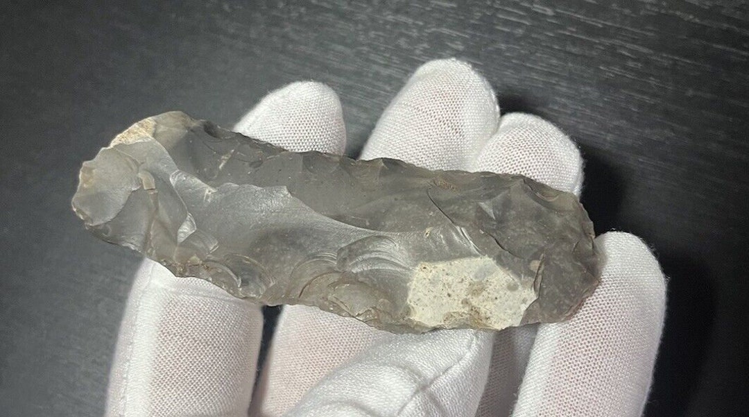 English Neolithic Stone-age Flint Knife Circa 4000 BC Hampshire - Etsy