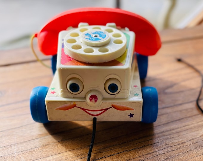 Fisher Price Classics Retro Chatter Phone, Fisher Price Pull Toy Phone ...